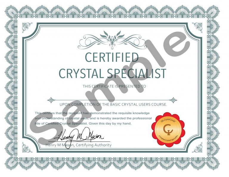 The Basic Crystal Users Course - The Crystal Guild